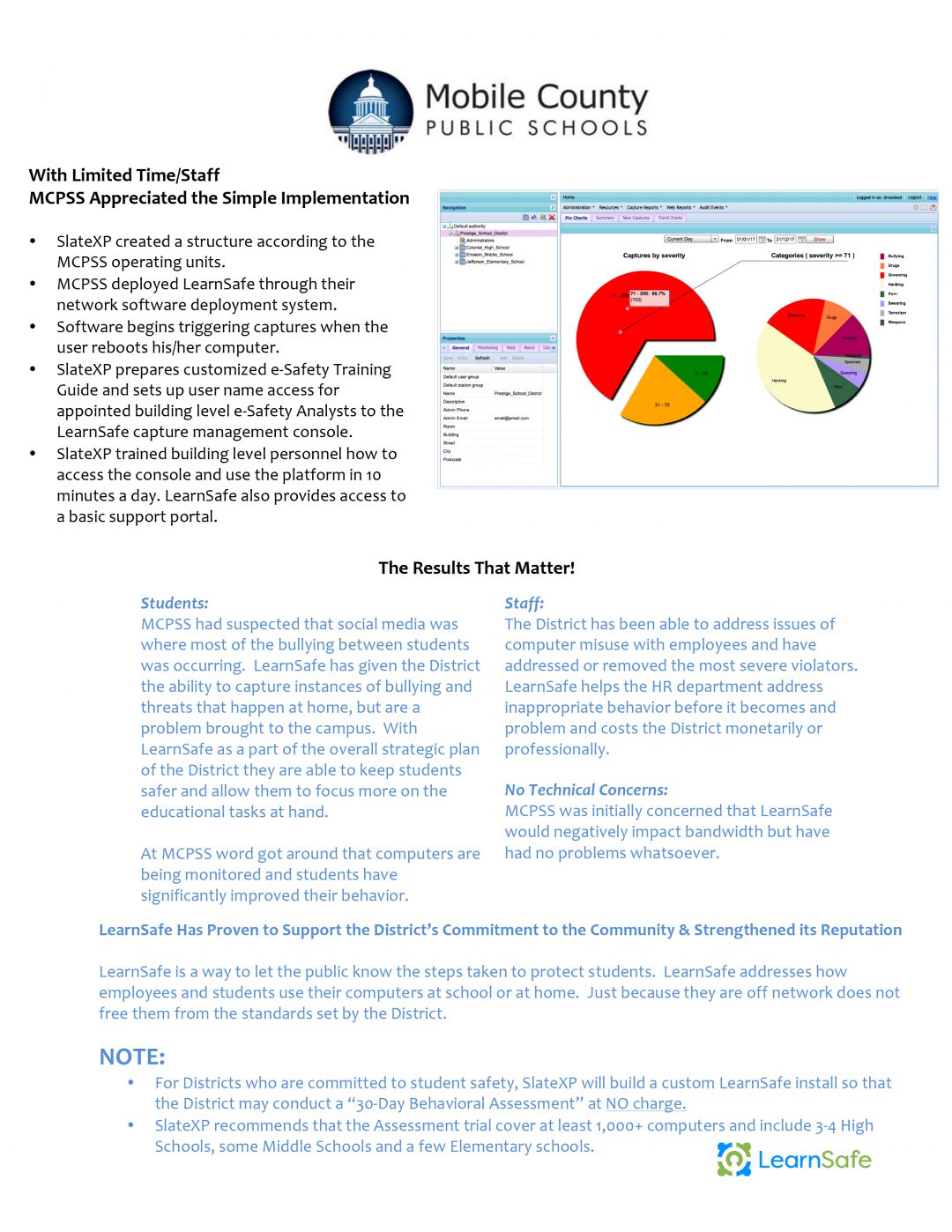 Case Study for Mobile County Public Schools - LearnSafe